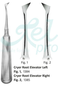 Cryer Root Elevator Left Right Fig 1-2 - Relpro
