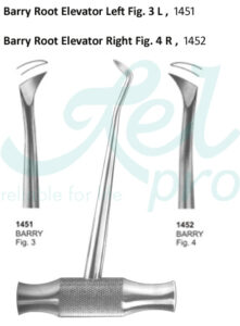 Barry Root Elevators Fig 3 - 4 - Relpro