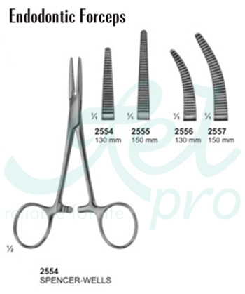 Spencer Wells Forceps Straight Curved - Relpro
