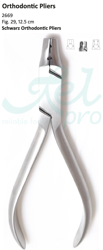 Schwarz Orthodontic Pliers Fig 1 - Relpro