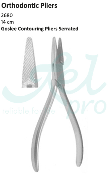 Goslee Contouring Pliers Serrated - Relpro