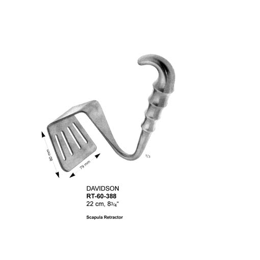DAVIDSON SCAPULA RETRACTOR – 22 CM - Relpro