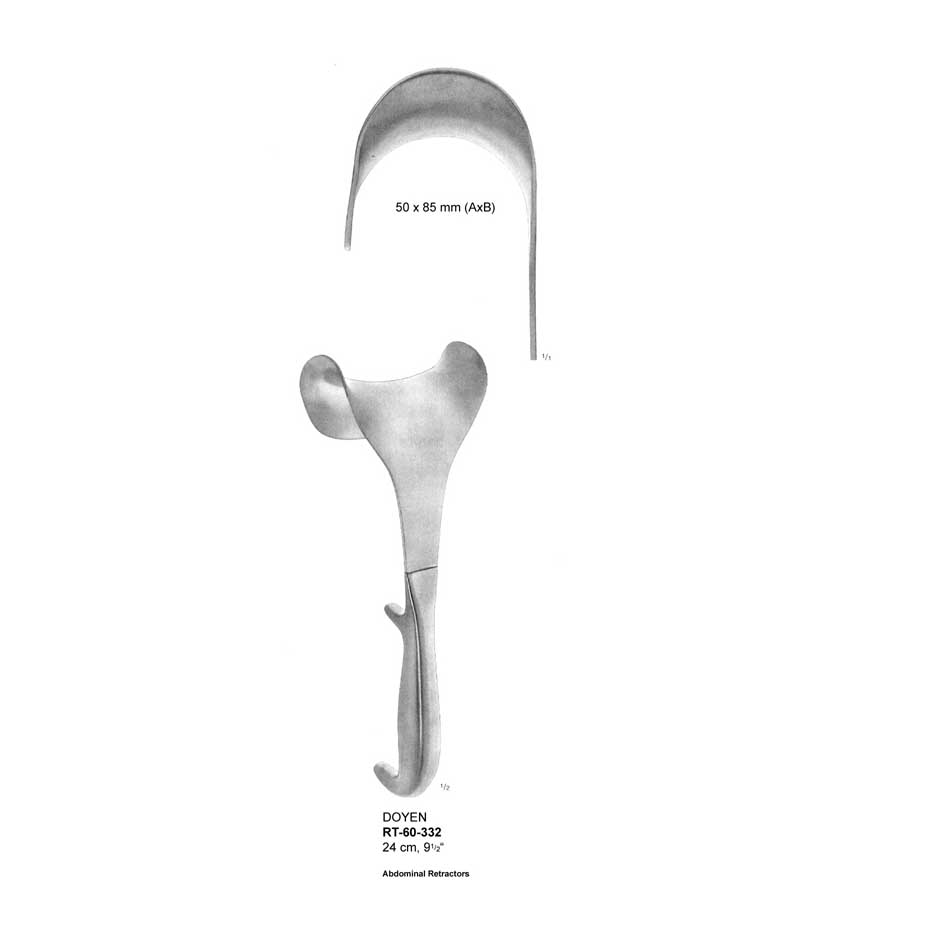 DOYEN ABDOMINAL RETRACTORS - 24 CM - Relpro