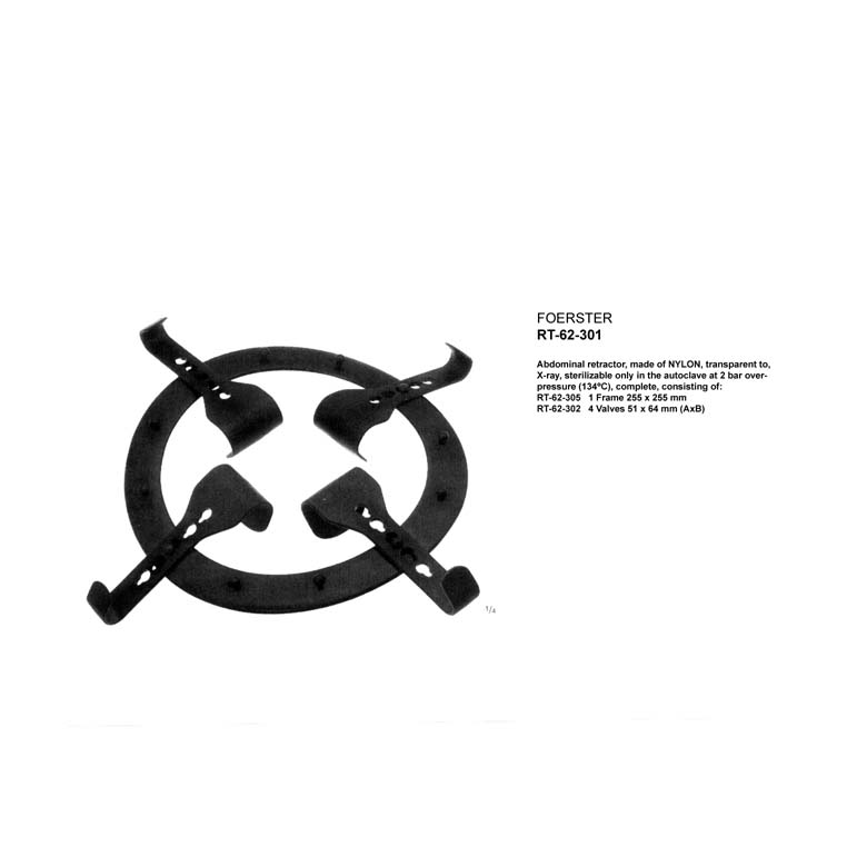 FOERSTER ABDOMINAL RETRACTORS - Relpro