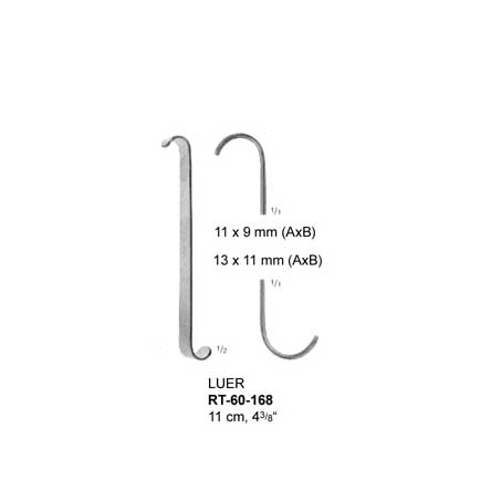 LUER RETRACTORS DOUBLE-ENDED – 11 CM - Relpro