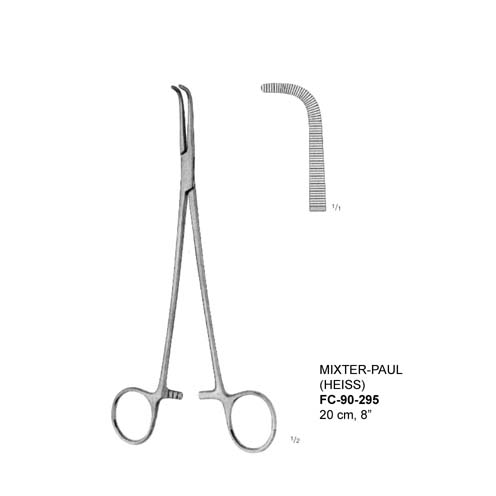 MIXTER-PAUL (HEISS) DISSECTING & LIGATURE FORCEPS - 20 CM - Relpro