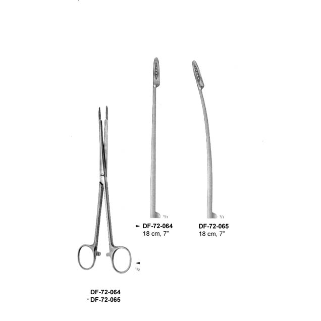 SPONGE & DRESSING FORCEPS - 18 CM - Relpro