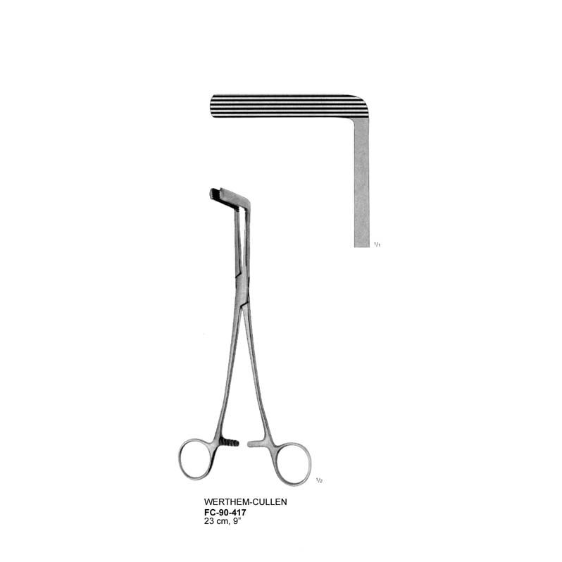 WERTHEM-CULLEN KIDNEY PEDICLE CLAMPS – 23 CM - Relpro