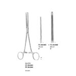 ALLEN INTESTINAL CLAMP FORCEPS, 1 x 2 TEETH - 15 CM - 20 CM - Relpro