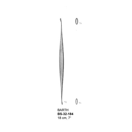 BARTH BONE CURETTES – 18 CM - Relpro