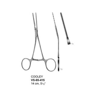 COOLEY MULTI-PURPOSE CLAMPS WITH TOOTHING DE BAKEY – 14 CM - Relpro