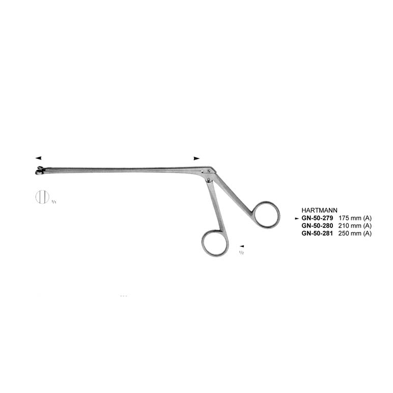 HARTMANN CERVICAL BIOPSY & SPECIMEN FORCEPS - 175 MM (A) - 250 MM (A ...