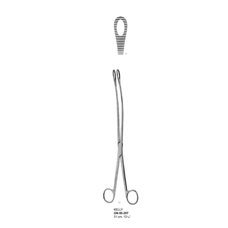 KELLY POLYPUS & OVUM FORCEPS –31 CM - Relpro