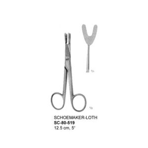 SCHOEMAKER-LOTH LIGATURE SCISSORS –12.5 CM - Relpro