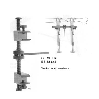 GERSTER TRACTION BAR FOR BONE CLAMPS - Relpro