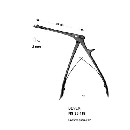 BEYER UPWARDS CUTTING 90 DEGREE – 95 MM - Relpro