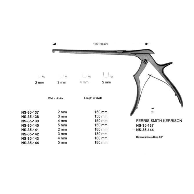 FERRIS-SMITH-KERRISON DOWNWARDS CUTTING 90 DEGREE – 150/180 MM - Relpro