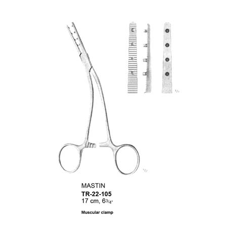 MASTIN MUSCULAR CLAMP – 17 CM - Relpro