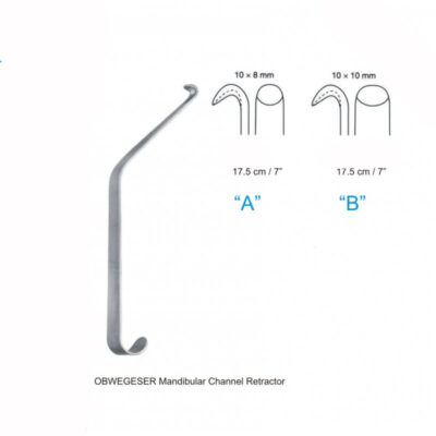 Obwegeser Channeled Retractor - Relpro